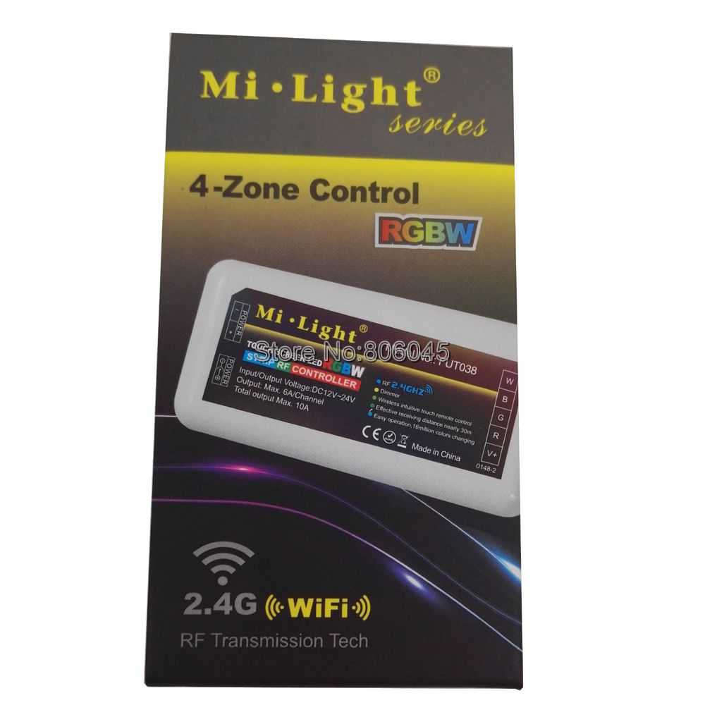 MiLight RGBW 4-Zone LED Controller DC12-24V 10A FU... – Vicedeal