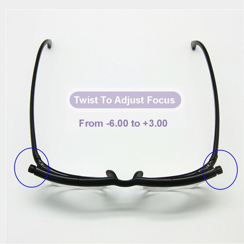 Vision Focus Adjustable Reading Glasses Myopia Eye... – Grandado