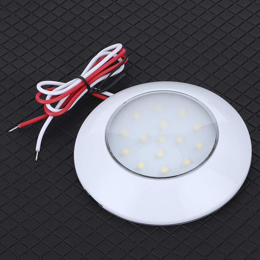 LED dôme 15LED rond dôme lumière IP67 5000-6000K 3... – Grandado