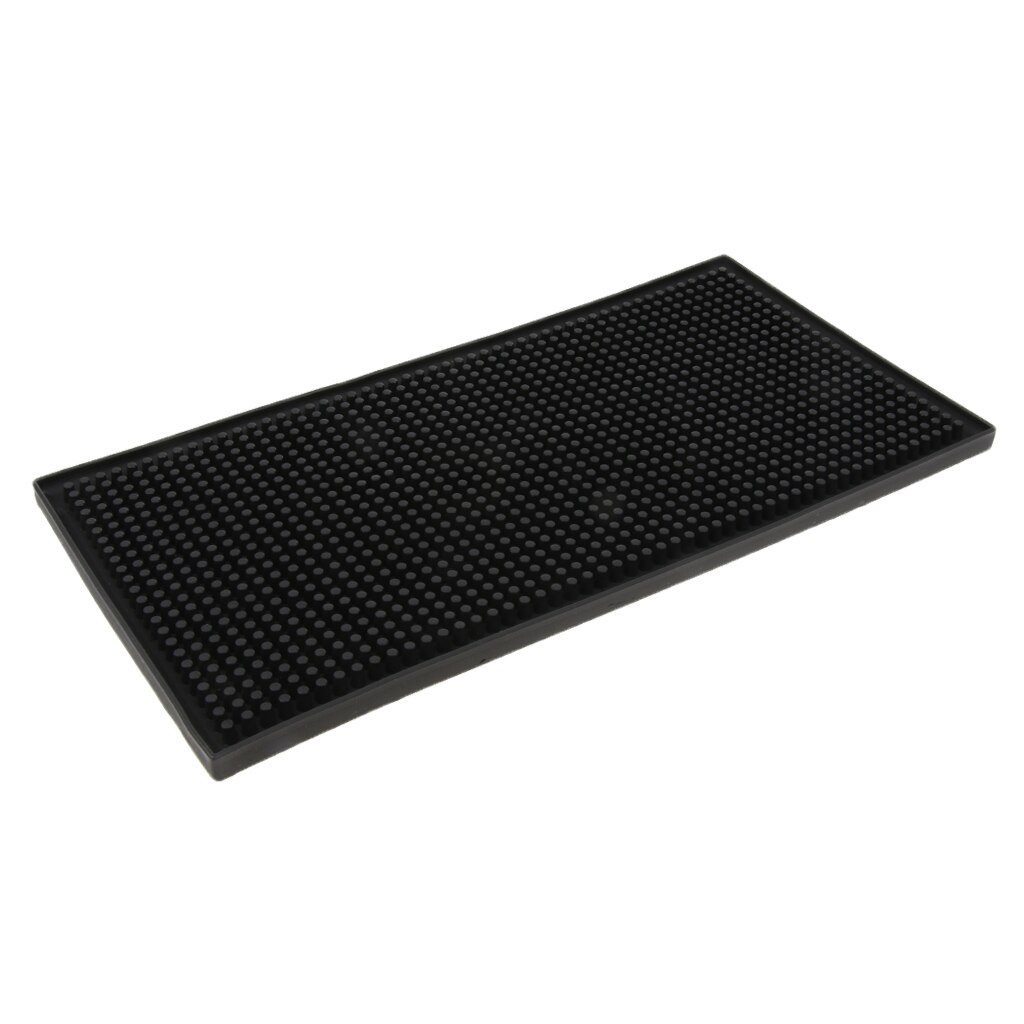 Black Rubber Beer Bar Runner Spill Mat for Home Pu... – Grandado