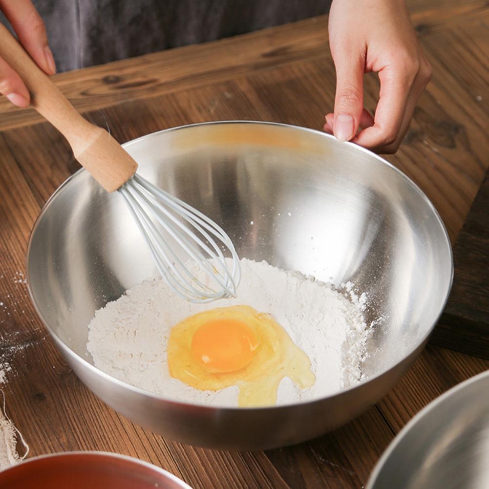 Salad Bowl Space Saving Easy Clean Stainless Steel... – Grandado