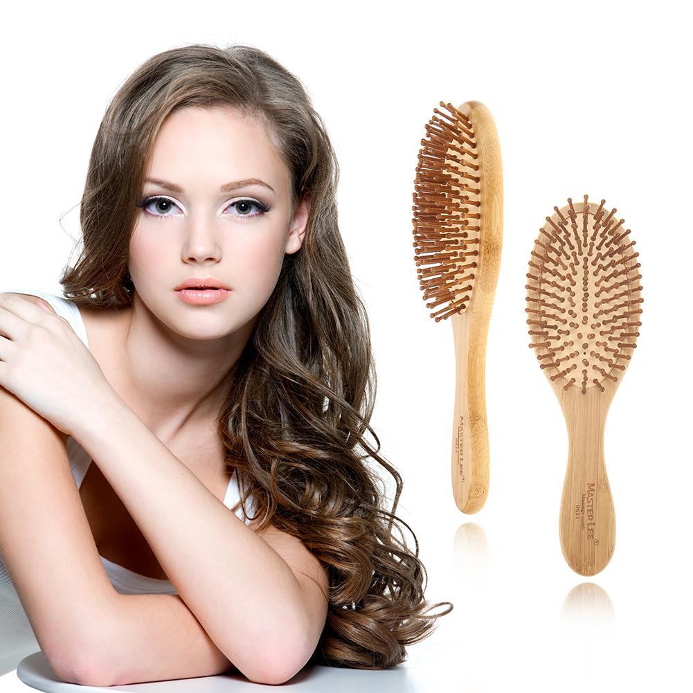 Wooden Bamboo Hairbrush Anti-static Hair Vent Brus... – Vicedeal