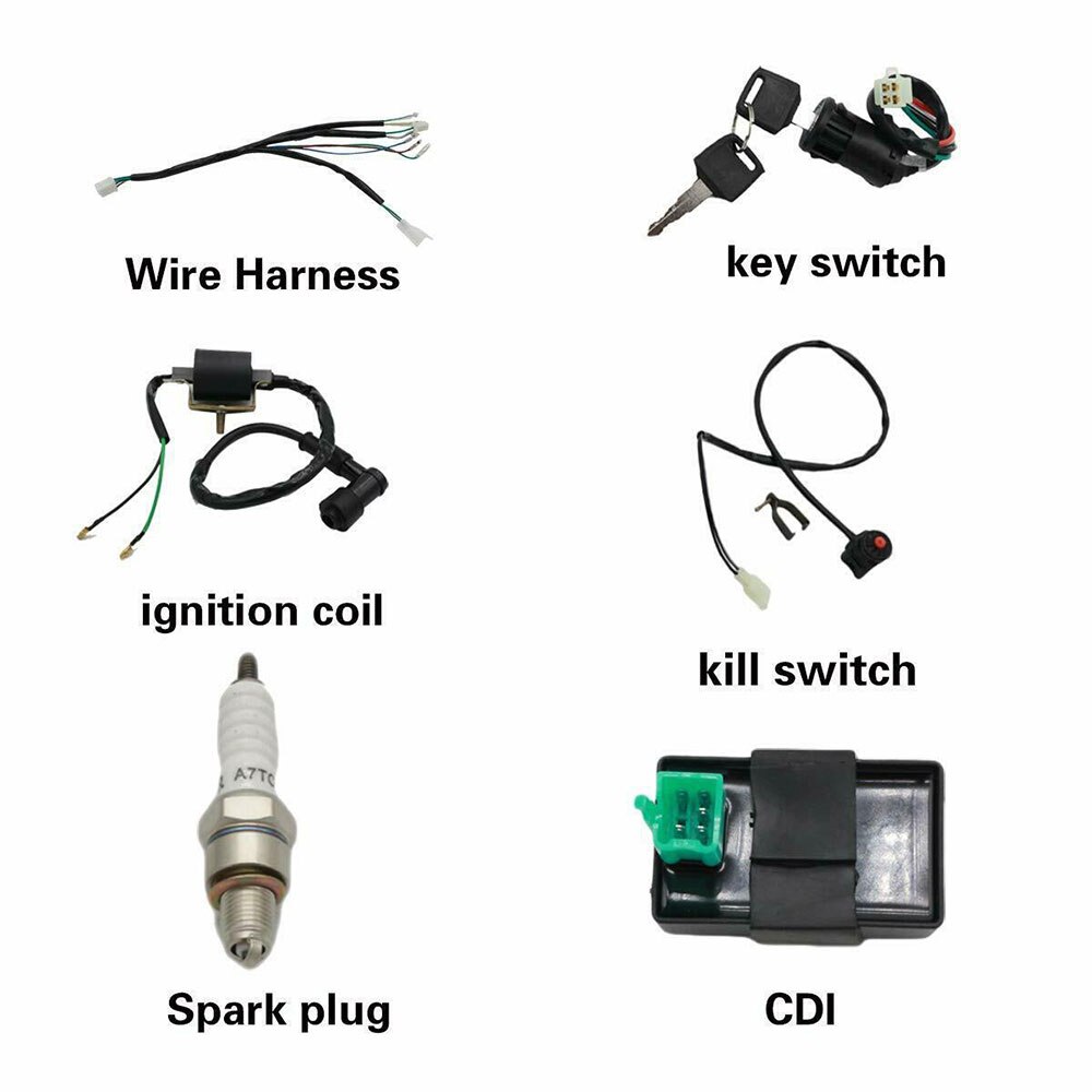 Motorcycle Electrical Component Harness Assembly F... – Grandado