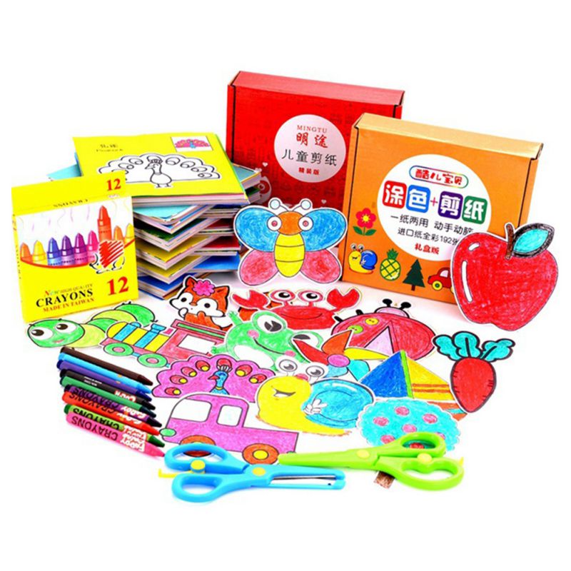 192/240 Pcs/set DIY Origami Paper Cut Toys Childre... – Grandado