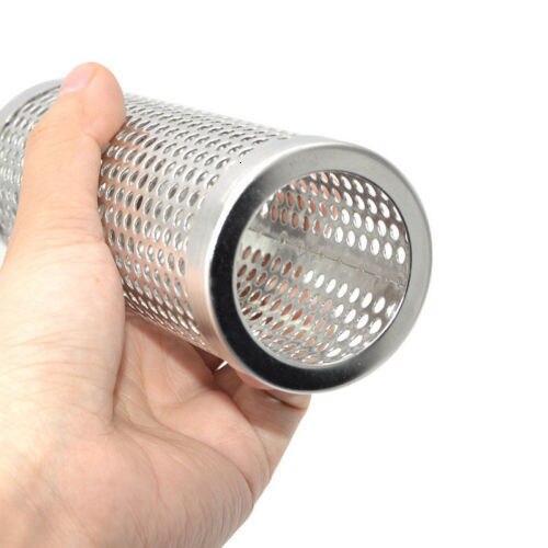 Stainless Steel Pellet Tube Smoking Mesh Pipe Kitc... – Grandado
