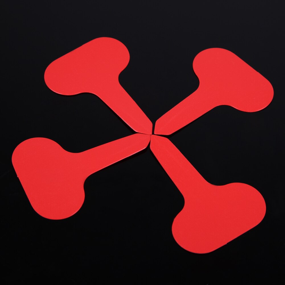 100pcs Plant Flowers Label Ground Card T-type Plas... – Grandado