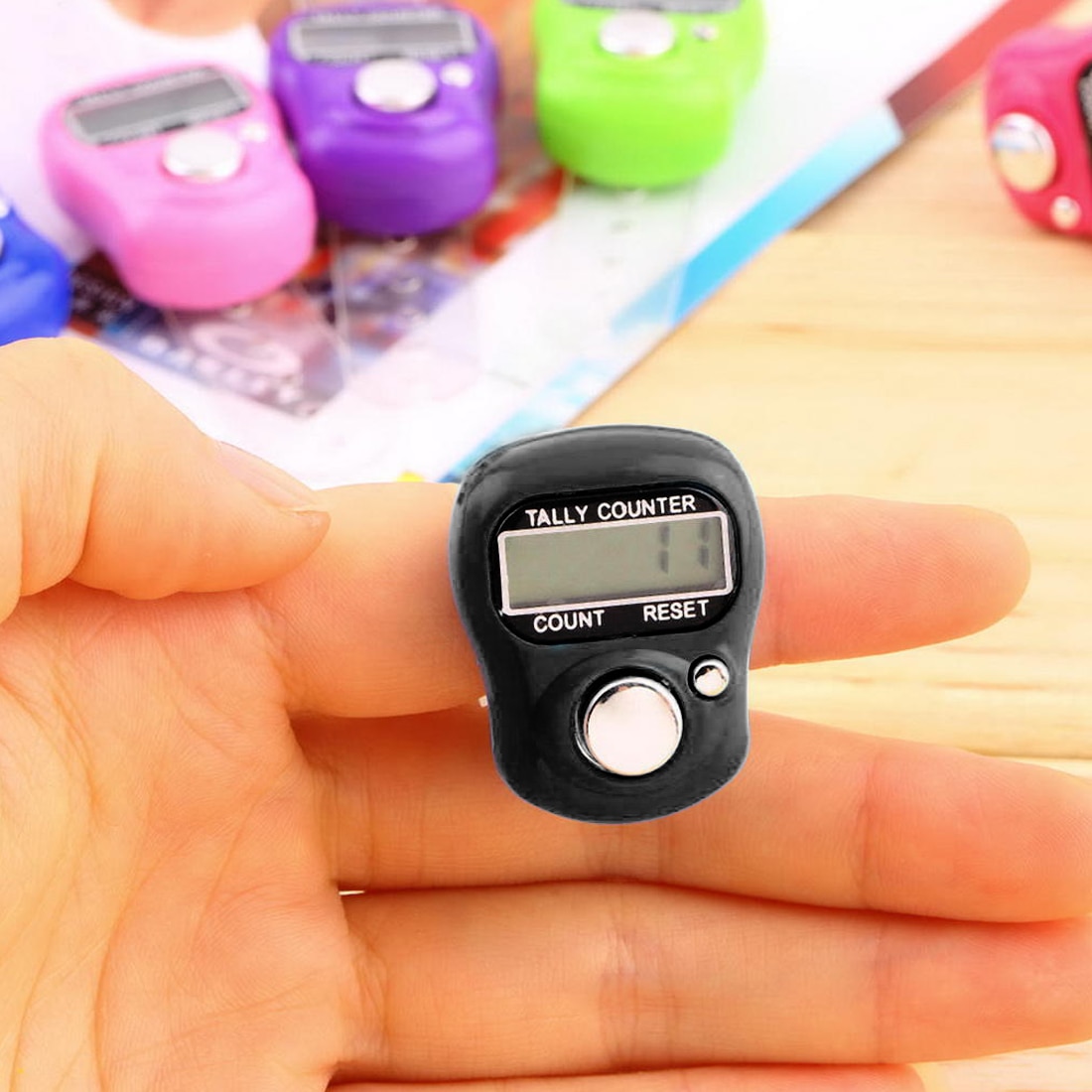 Digitale Finger Zähler Mini Stich Marker und Reihe... – Grandado