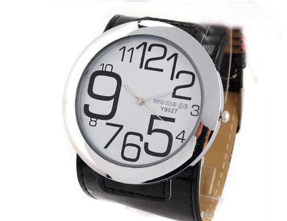 Explosion Big Dial Big Digital Belt Watch Womag Qu... – Grandado