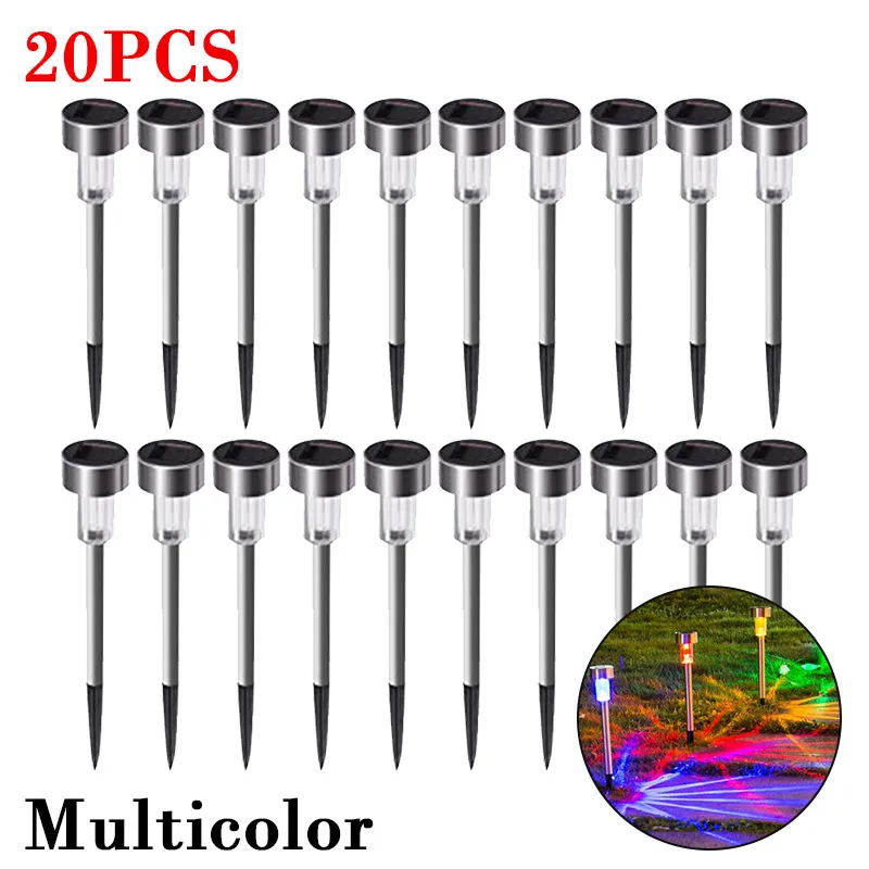 Solar Outdoor Lights Garden Lamps Powered Waterpro... – Grandado