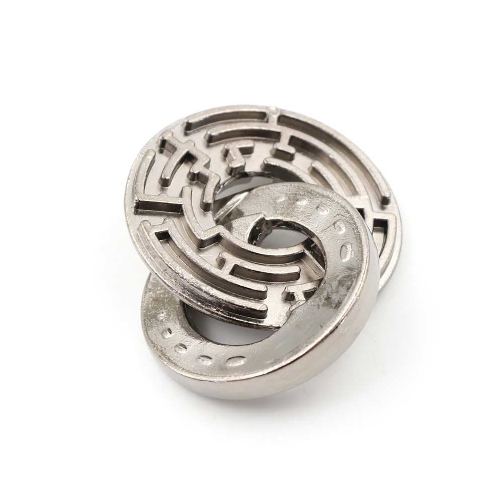 1PCS Metal Unlocked Maze Puzzle Labyrinth IQ Mind ... – Grandado 1PCS Metal Unlocked Maze Puzzle Labyrinth IQ Mind ... – Grandado