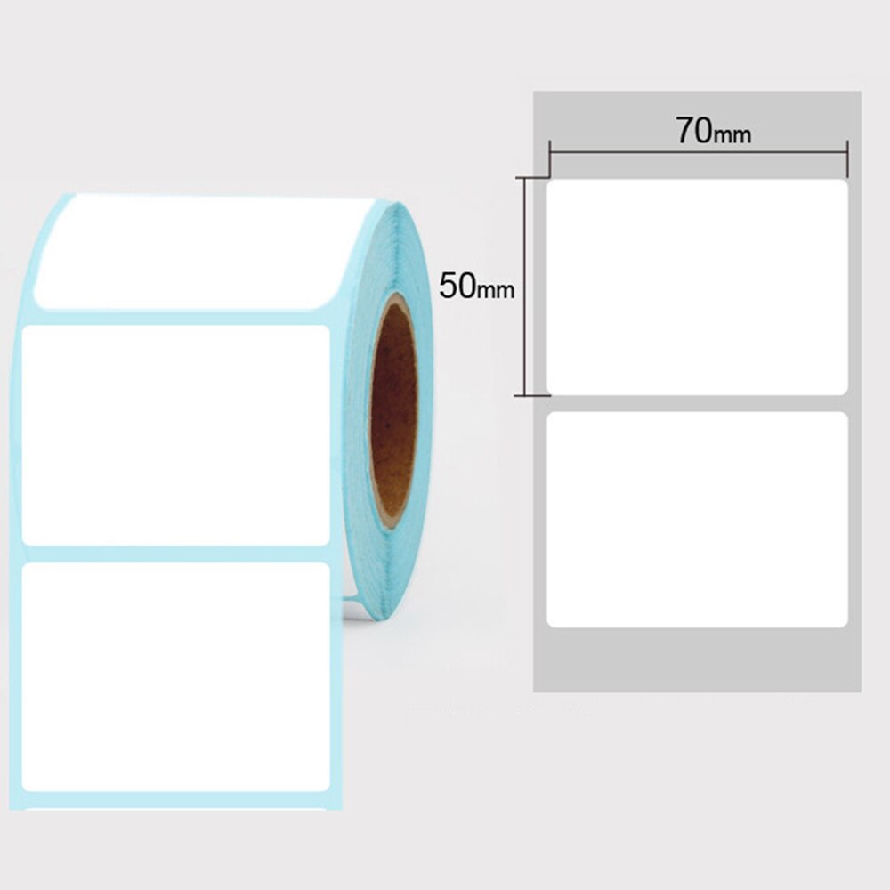 Self-adhesive thermal white blank label sticker su... – Grandado