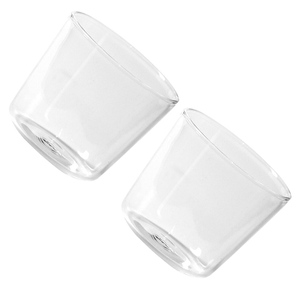 2pcs Glass Tableware Fruit Dessert Yogurt Cups Kit... – Vicedeal