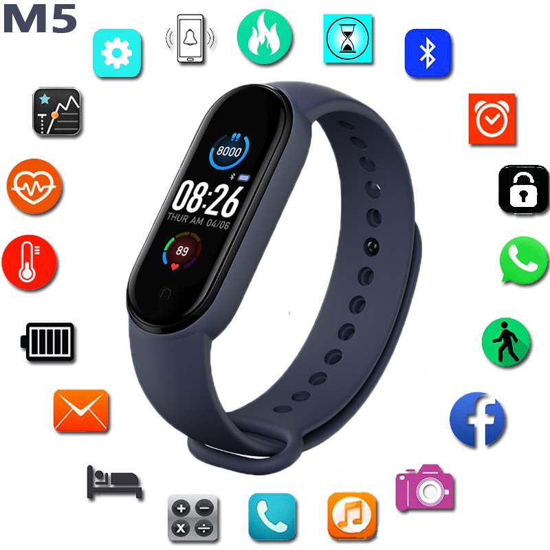 M5 Plus Woman Smart Bracelet MI5 Smart Bracelet He... – Grandado