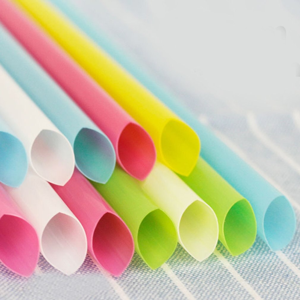 10pcs/Set Colorful Large Drinking Straws For Bubbl... – Grandado