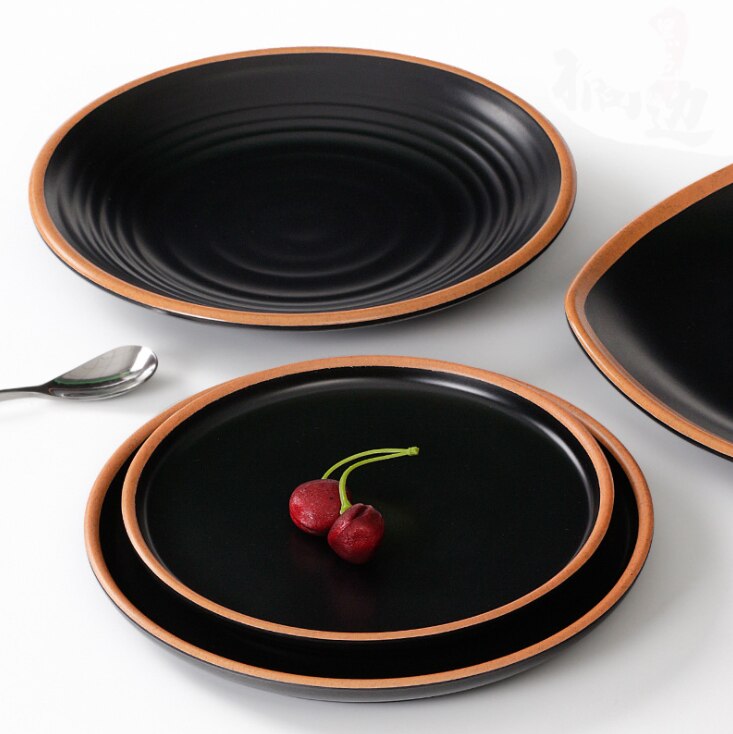 Melamine tableware restaurant restaurant food plat... – Vicedeal