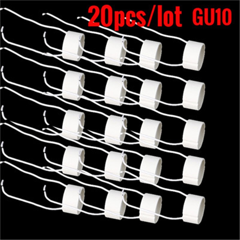 Keramik GU10 Basis Sockel Adapter Draht Stecker Po... – Grandado