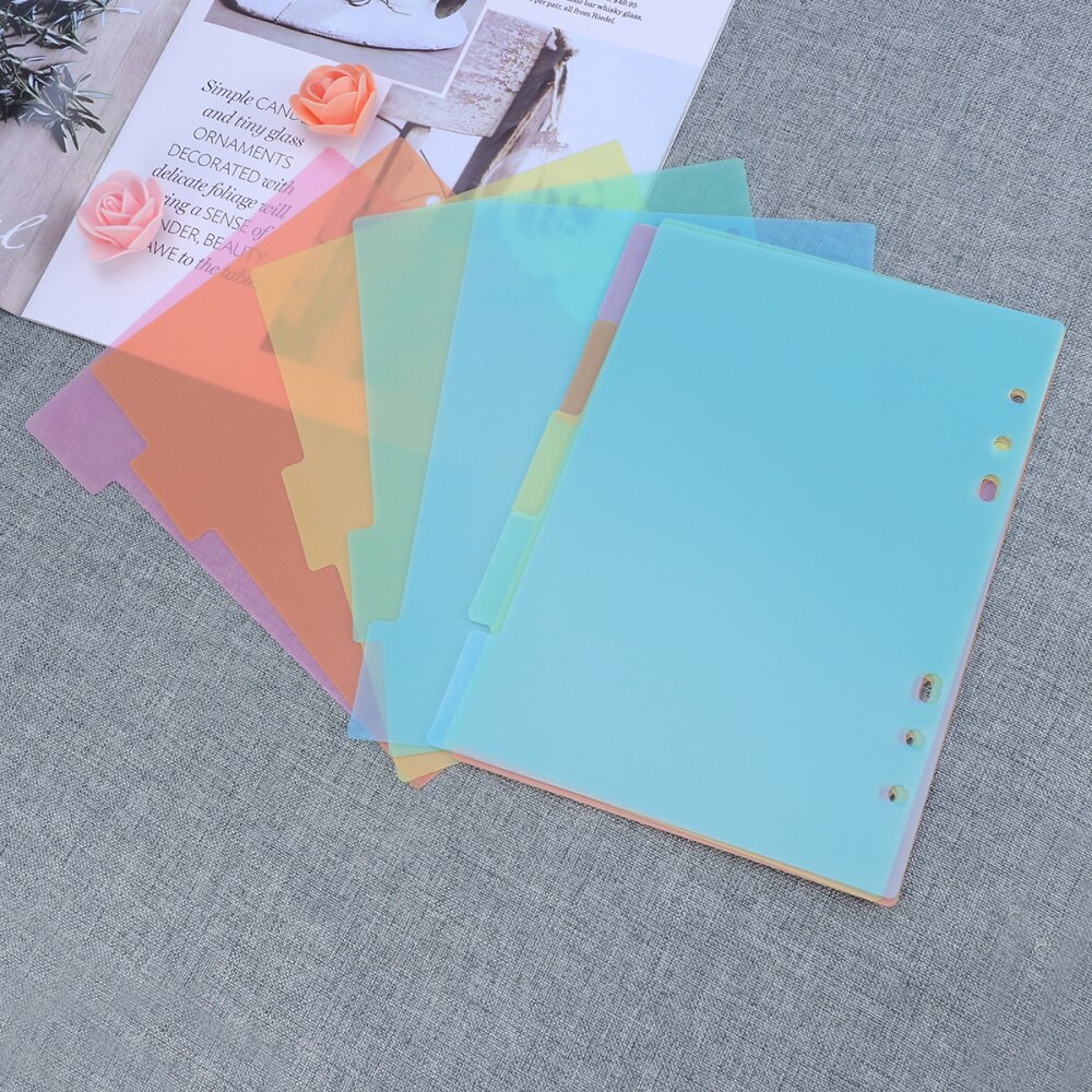 2 Pcs Page Divider Colorful Classification Page Ta... – Vicedeal