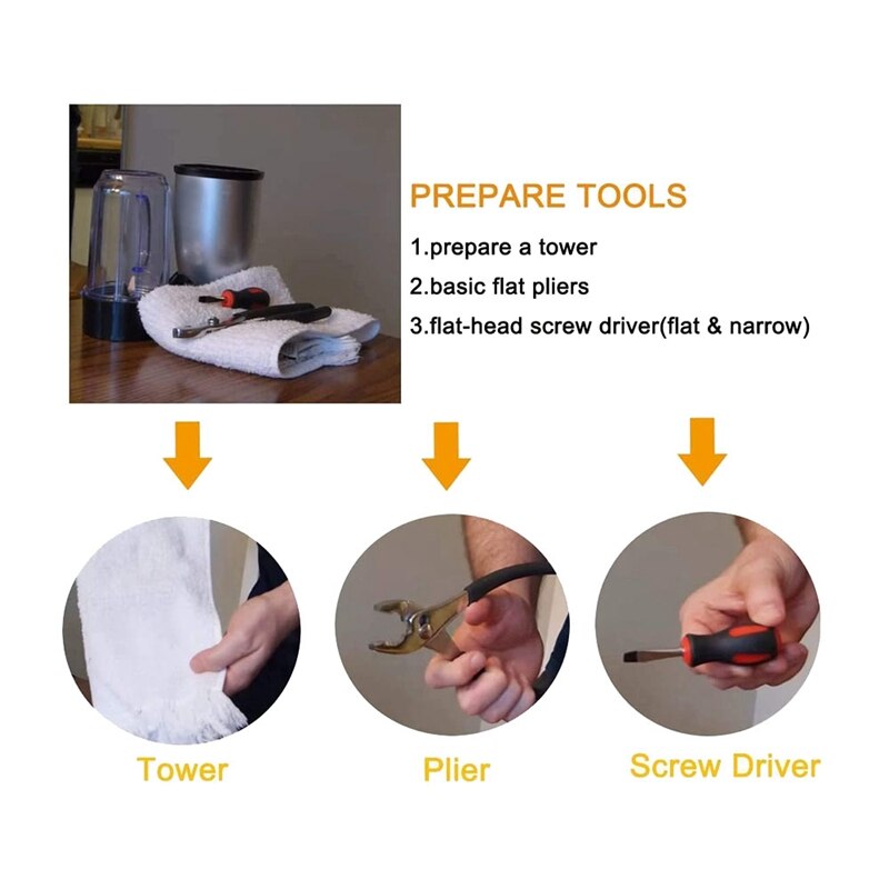 SANQ Blender Base Gear & Blade Gear Replacemen... – Vicedeal