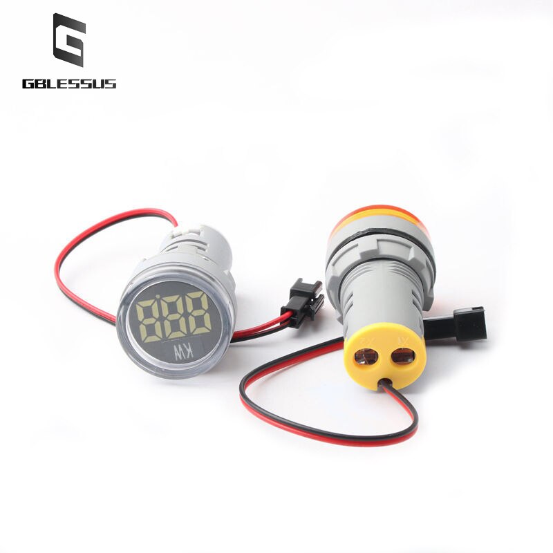 22mm Digital Display Power Meter AD16-22KW LED Pan... – Grandado