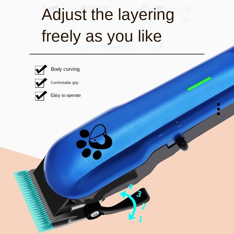 Pet Clipper Cat Low Noise Rechargeable Cordless Gr... – Grandado