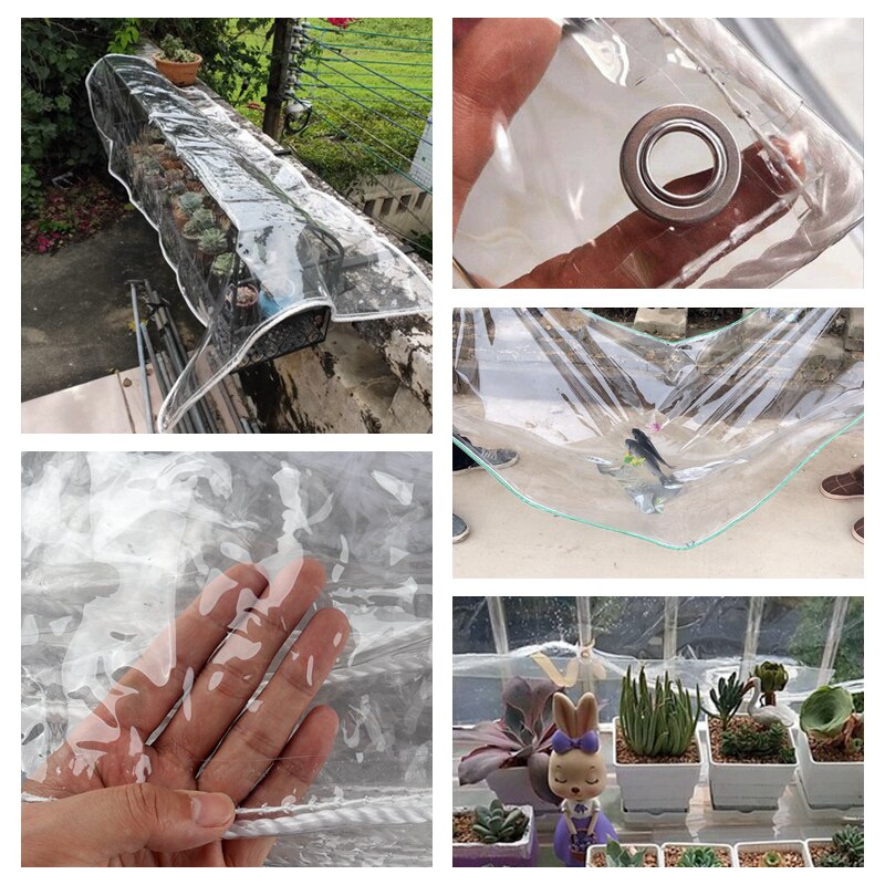 0.3mm paksu pvc sateenpitävä kangas parveke bonsai... – Grandado