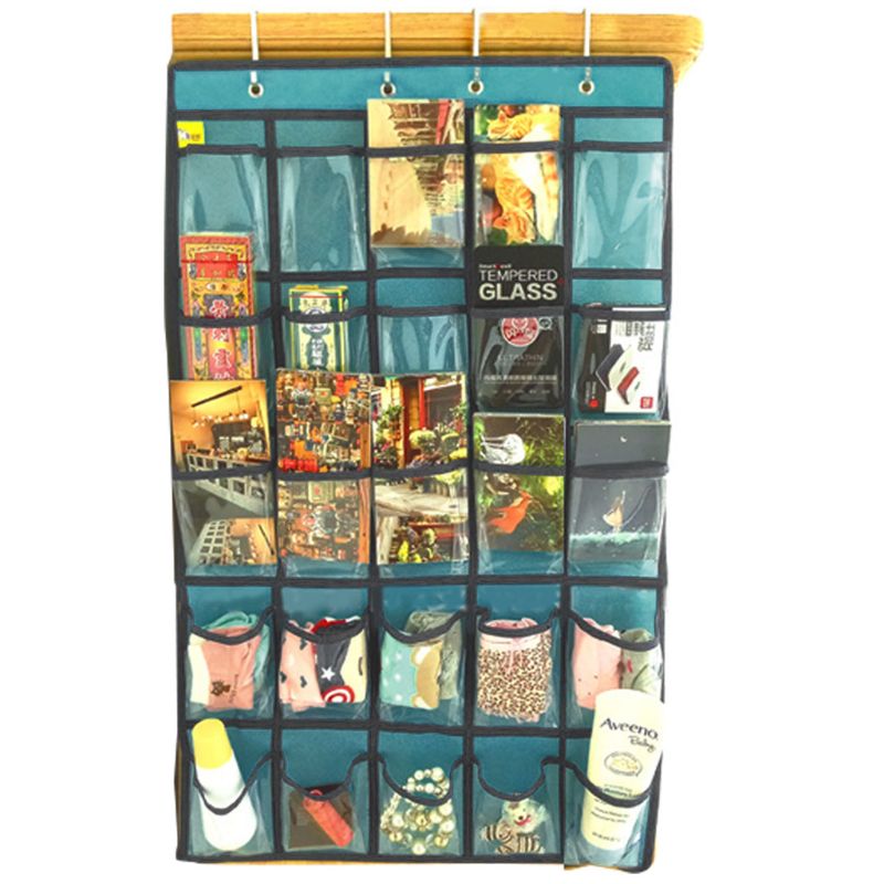 25 Clear Pockets Classroom Pocket Chart For Teache... – Grandado