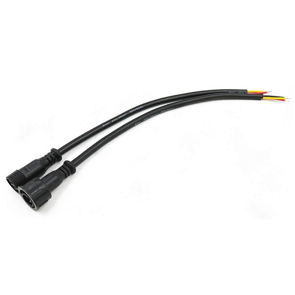 10 Pairs 3 Core-30cm Long Black Pigtail Male and F... – Grandado