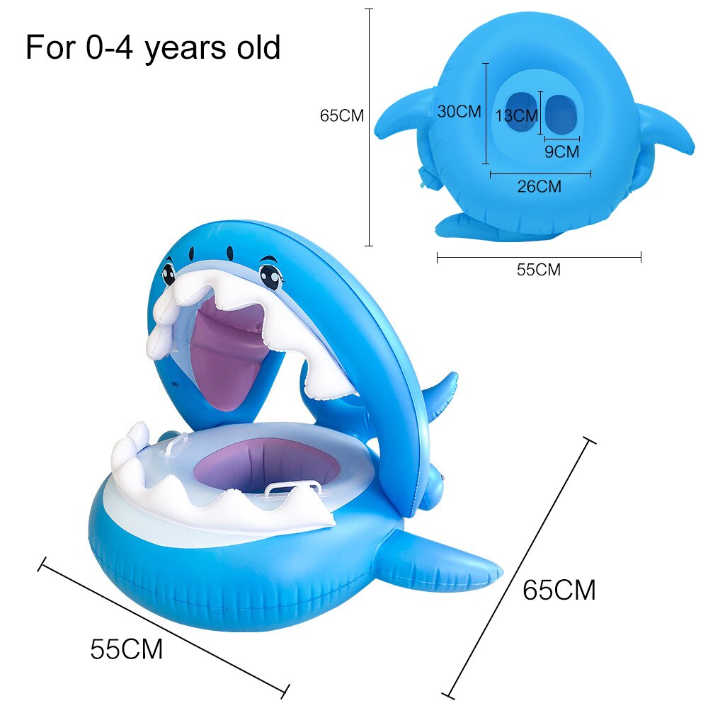 Baby Kids Swimming Ring Inflatable Float Seat with... – Grandado