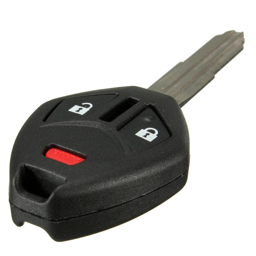 3 Button Car Remote Key Fob Case Shell with Blade ... – Vicedeal