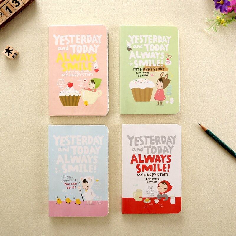 Cute Notebook Red Hat Girl Agenda Week Plan Diary ... – Grandado