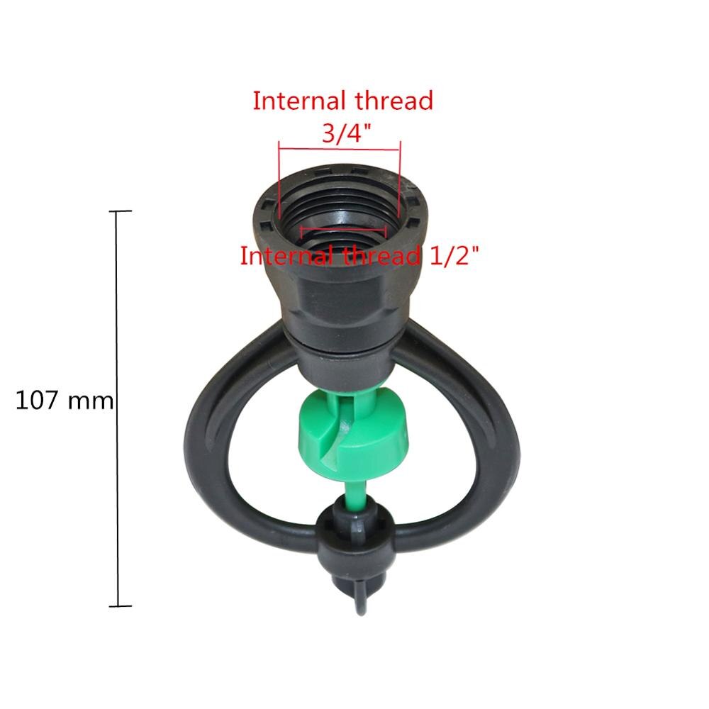 1/2 "a 3/4" rosca fêmea borboleta rotati... – Grandado