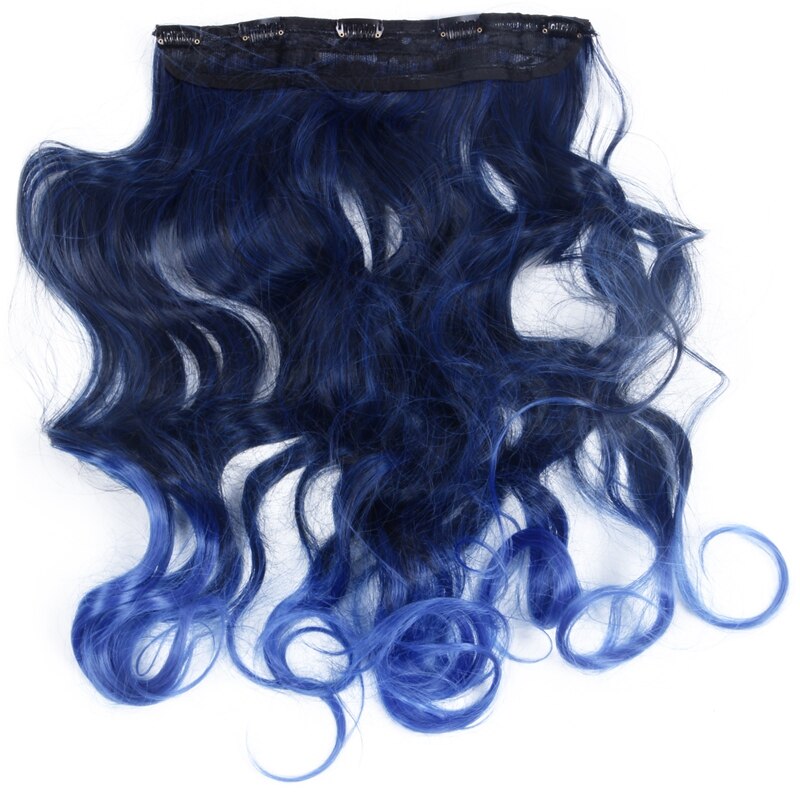 20 "Twee Kleuren Gemengde Dip-Dye Kleur Krullend C... – Vicedeal