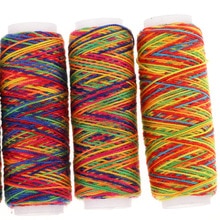 5 Spools Multicolor Polyester Sewing Thread Quilti... – Vicedeal