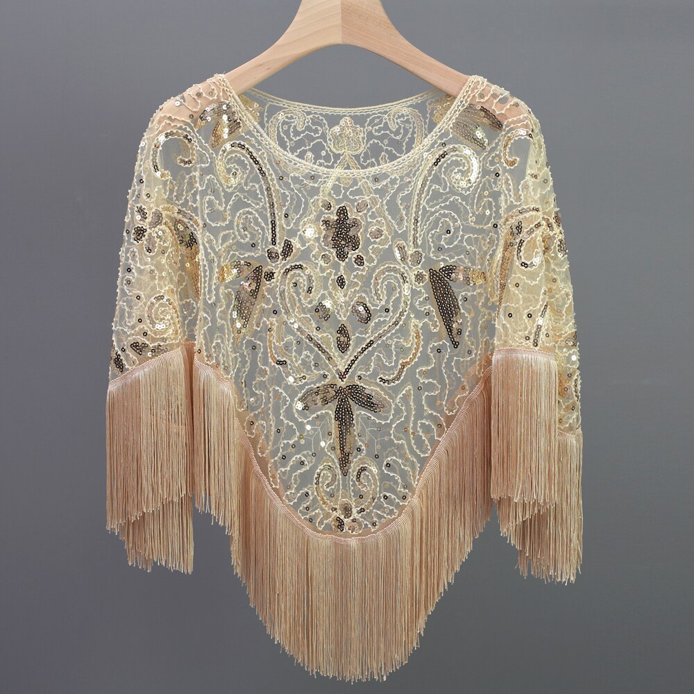 Vintage Evening Cape 1920s Flapper Dress Accessori... – Vicedeal