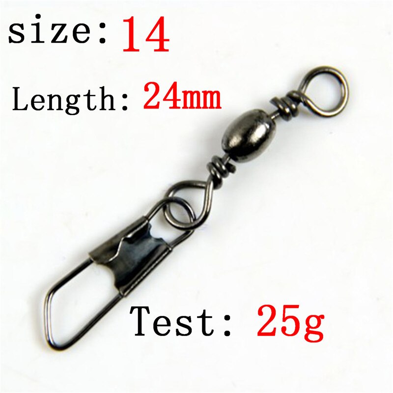 100x snap Brass Barrel Swivel Solid Rings Fishing ... – Vicedeal