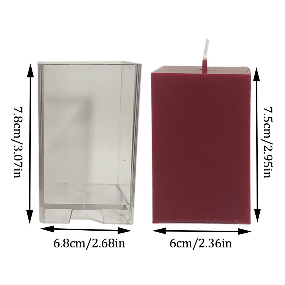 Plastic Square Candles Making Molds Mould For DIY ... – Vicedeal