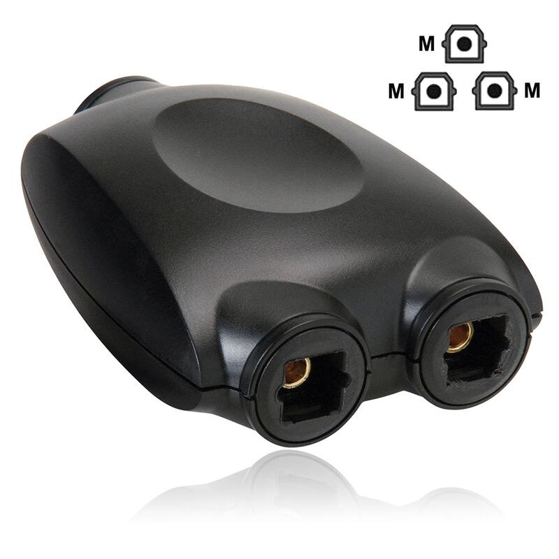 Kabel Optische Digitale Audio Splitter 2 Way Adapt... – Vicedeal