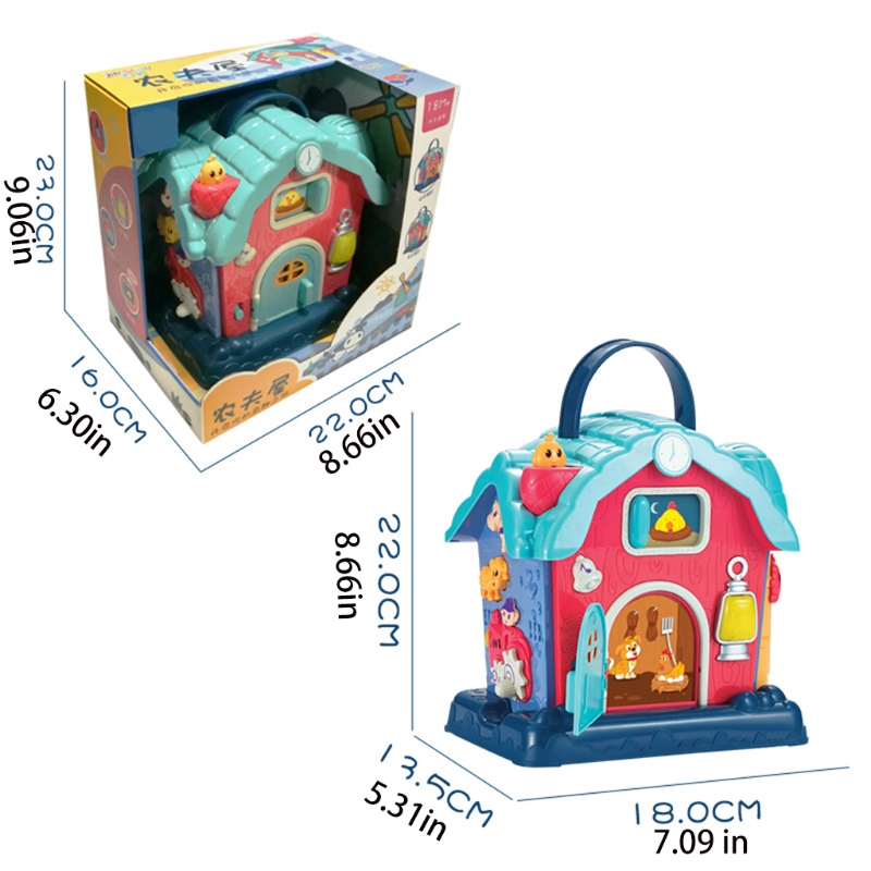 Musical Barn Activity Cube Learning Baby Toys Deve... – Grandado