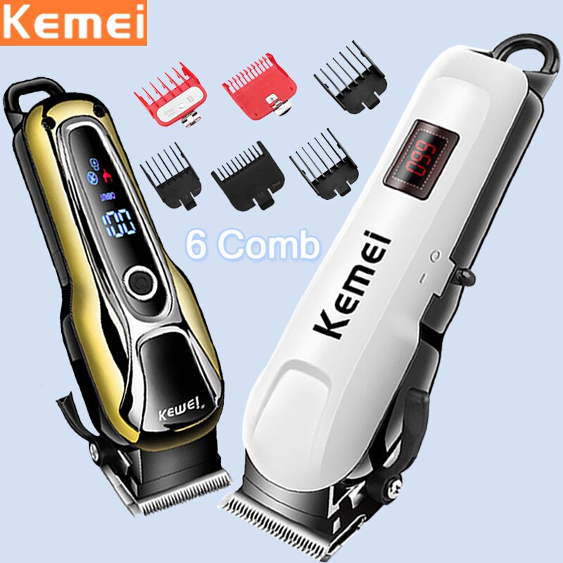 Kemei Hair Clipper Electric hair trimmer for men m... – Vicedeal