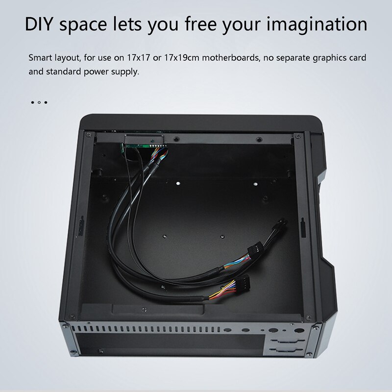 MX02 Mini ITX Computer Case HTPC Host Chassis USB2... – Grandado