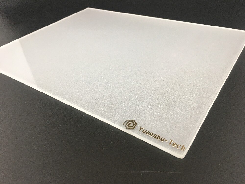 310 X 260 mm 3d Printer Build Plate Frosted Borosi... – Grandado