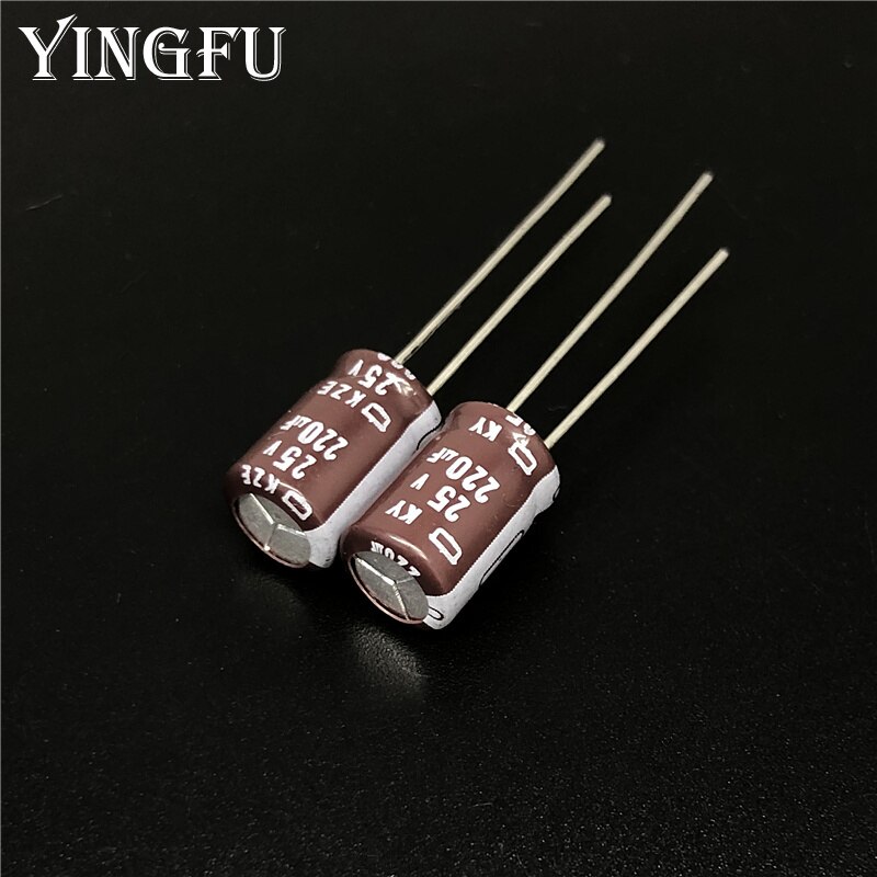 10Pcs 220Uf 25V Nippon Ncc Ky Kze Serie 8X12Mm Lag... – Vicedeal