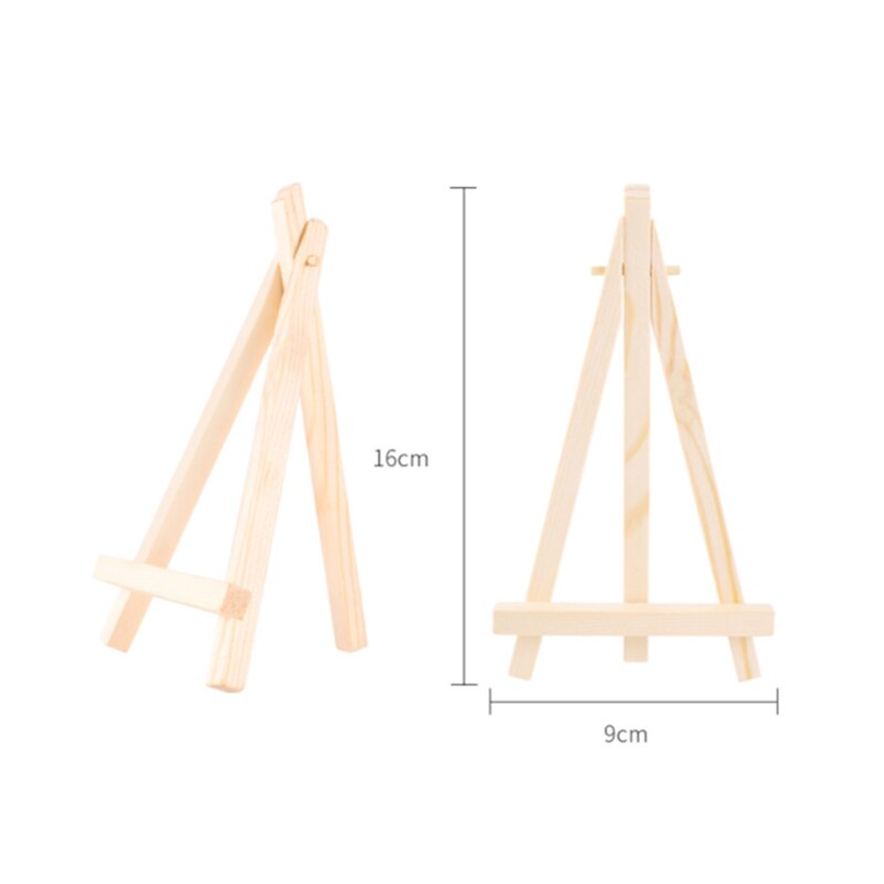 Natuurlijke Hout Mini Schildersezel Frame Statief ... – Grandado