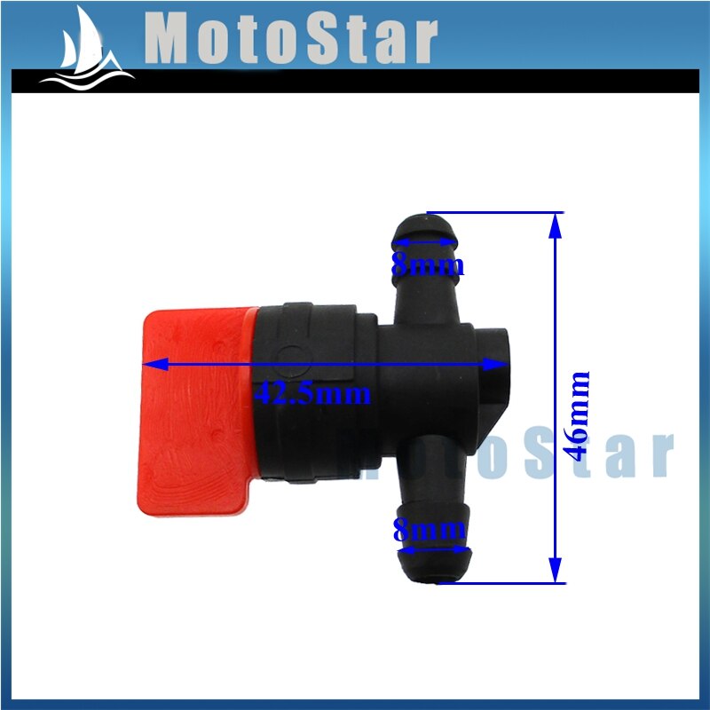 8mm Plastic Fuel Gas Shut Off Valve For 494768 698... – Grandado