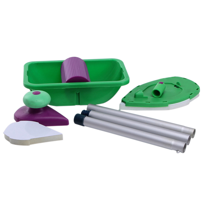 9Pcs/Set Paint Roller Tray Sponge Pads Kits Househ... – Grandado