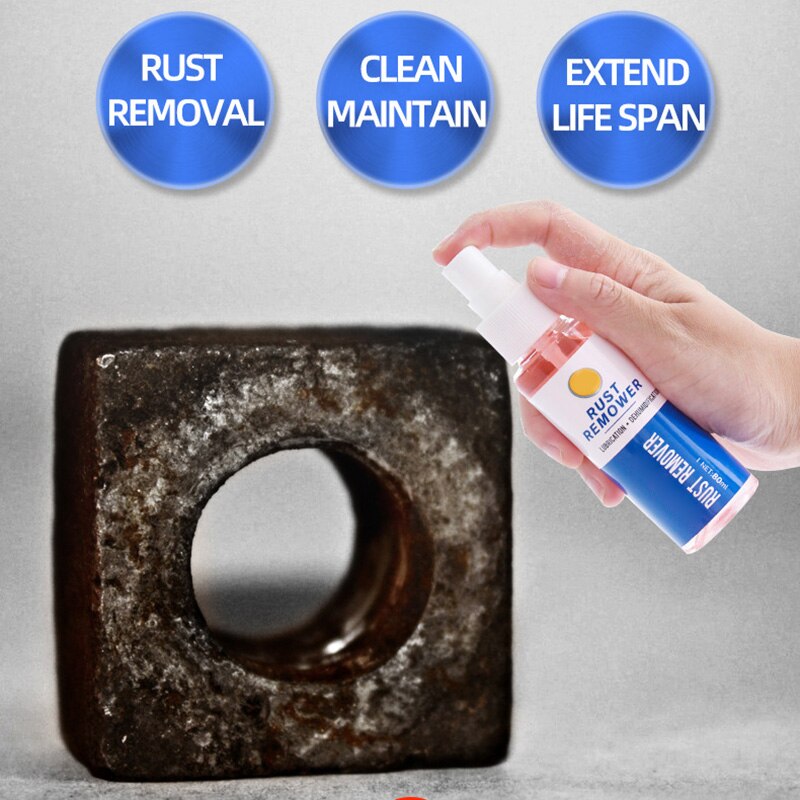 Newly Universal Rust Removal Spray 80ml Rinse-free... – Grandado
