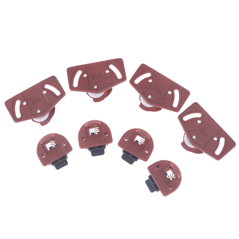 4 Pairs Wardrobe Roller Sliding Door Gear Circuit ... – Grandado