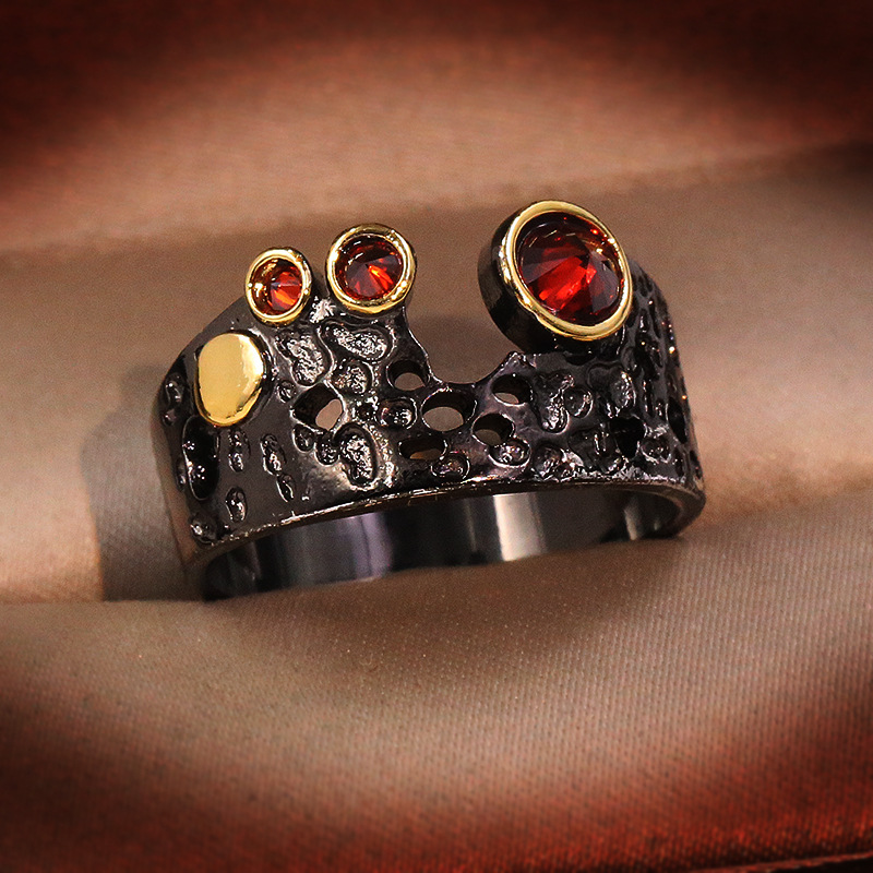 Stijlvolle Bohemen Sieraden Vrouwen Rode Zirkoon K... – Grandado