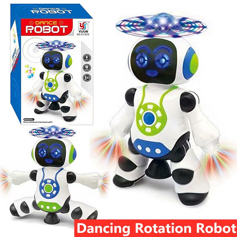 Electronic Space Dancing Robot Dazzling Music Robo... – Grandado