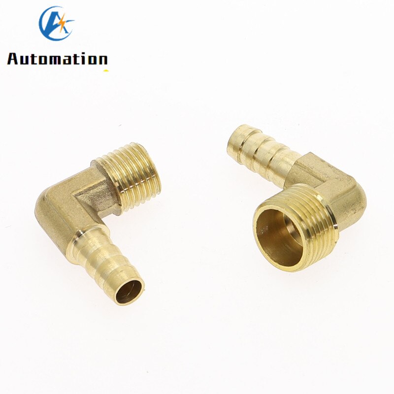 Slangpilaar OD 6-19mm 90 Graden Buitendraad 1/8 "1... – Vicedeal